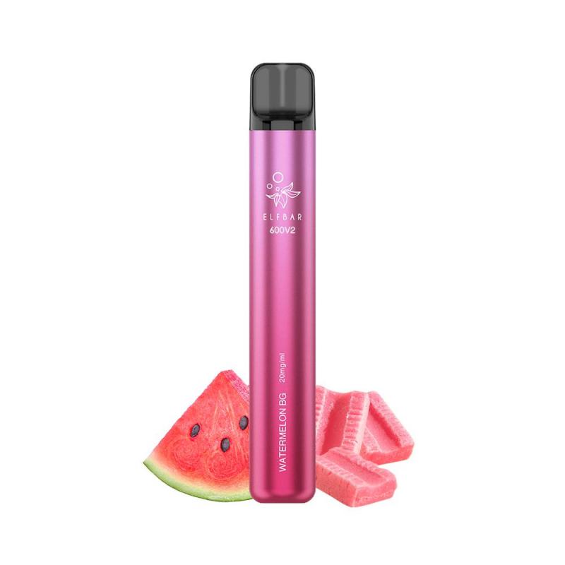 ELF BAR EB 600V2 20MG 2ML WATERMELON BG Elf Bar